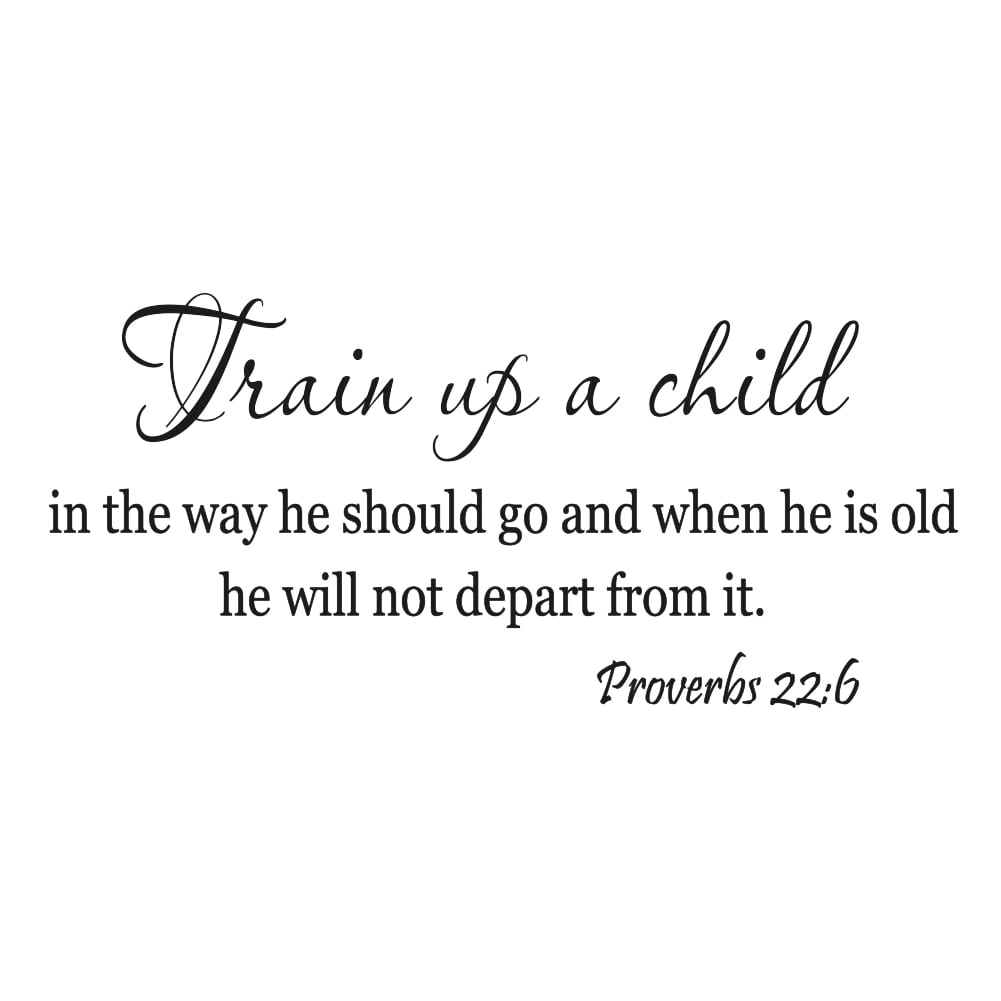 Removable PVC English Proverbs Adage Wall Stickers Art Decor Home ...