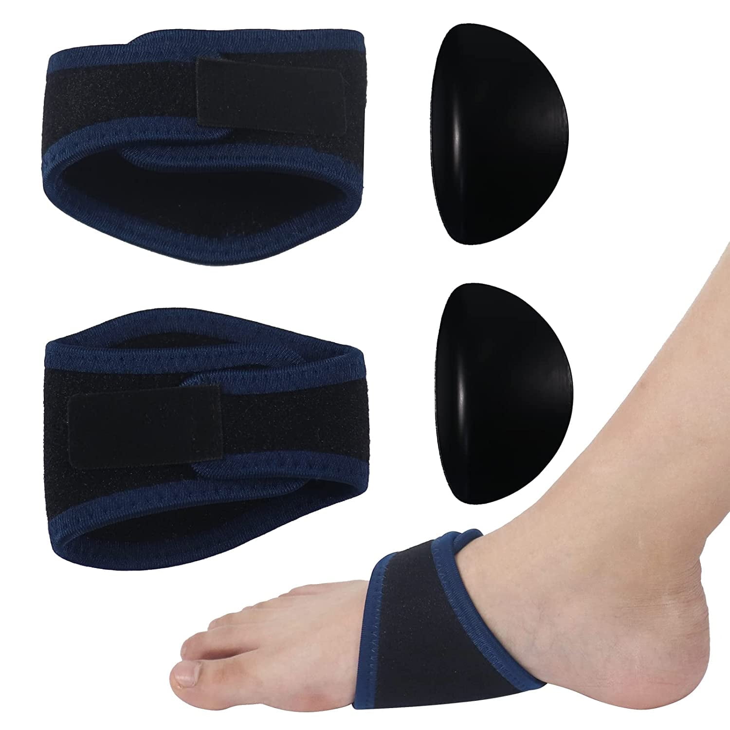 Removable Padded Foot Arch Support Braces, Plantar Fasciitis Relief ...