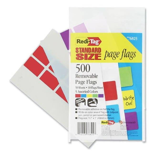 Removable Page Flags, Multi Color - Walmart.com