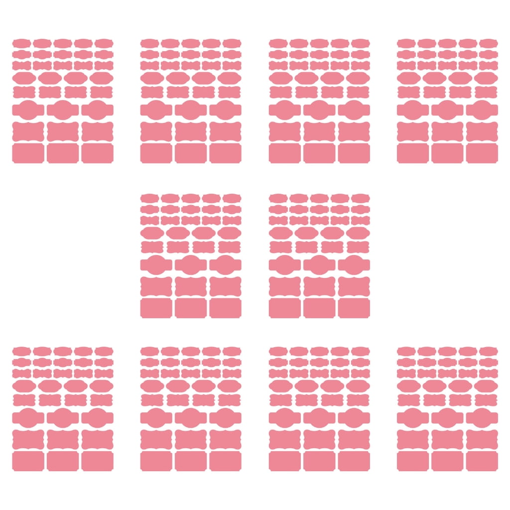 Removable Paper Sticker for Coffee Shops Bakeries Blank Writable Label ...