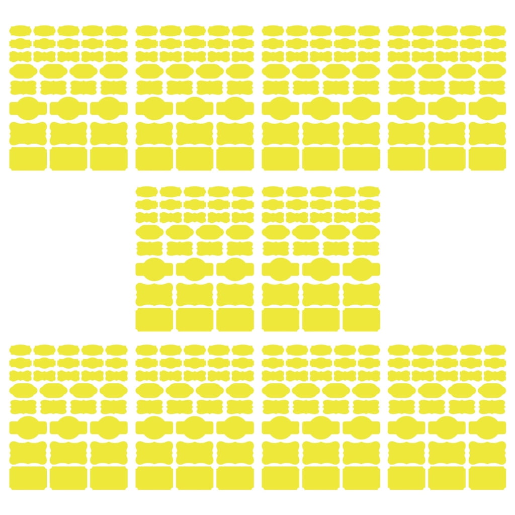 Removable Paper Sticker for Coffee Shops Bakeries Blank Writable Label ...