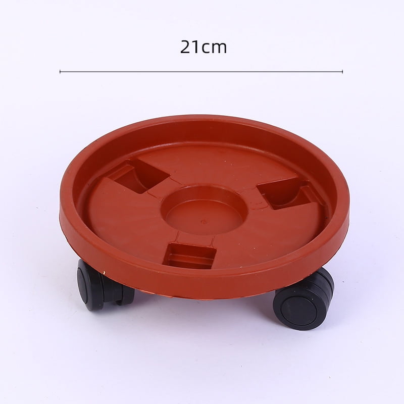 Removable Plant Stand Flower Pot Tray With Universal Wheel Heavy ...