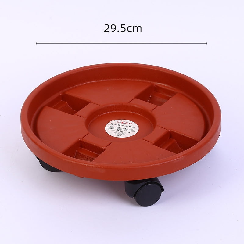 Removable Plant Stand Flower Pot Tray With Universal Wheel Heavy ...