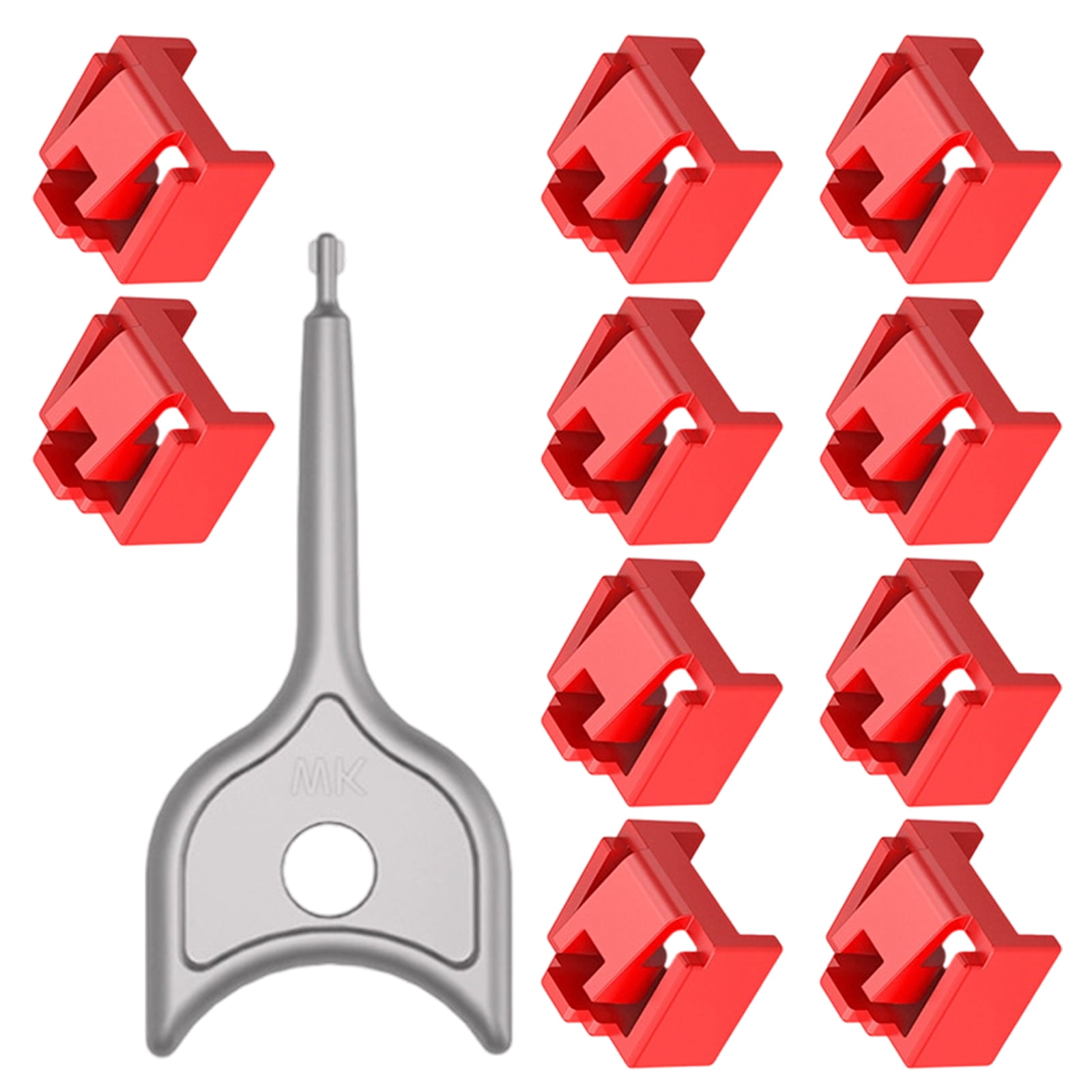 Removable RJ45 Port Lock Security Plug With Key Dust Cap For Networking ...