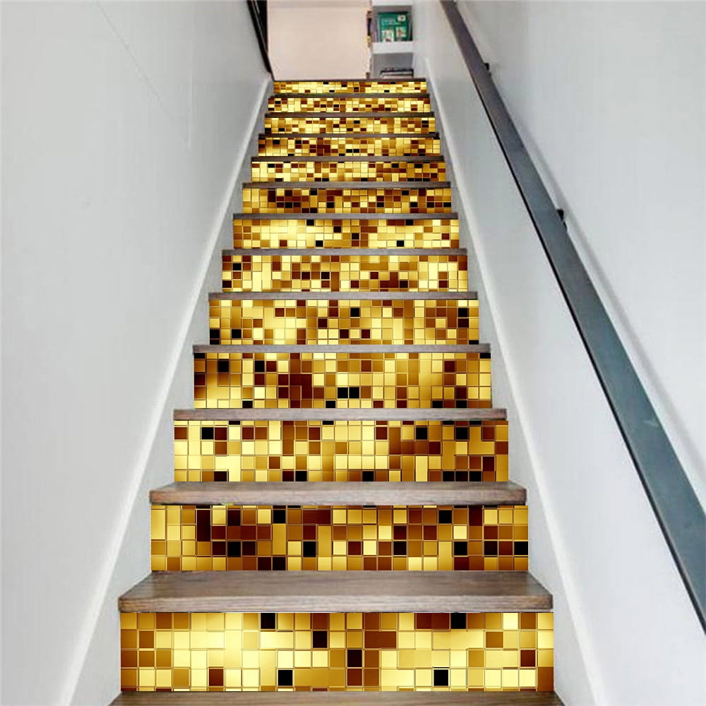 Removable Stair Sticker Natural Scenery Step Self-Adhesive Ceramic ...