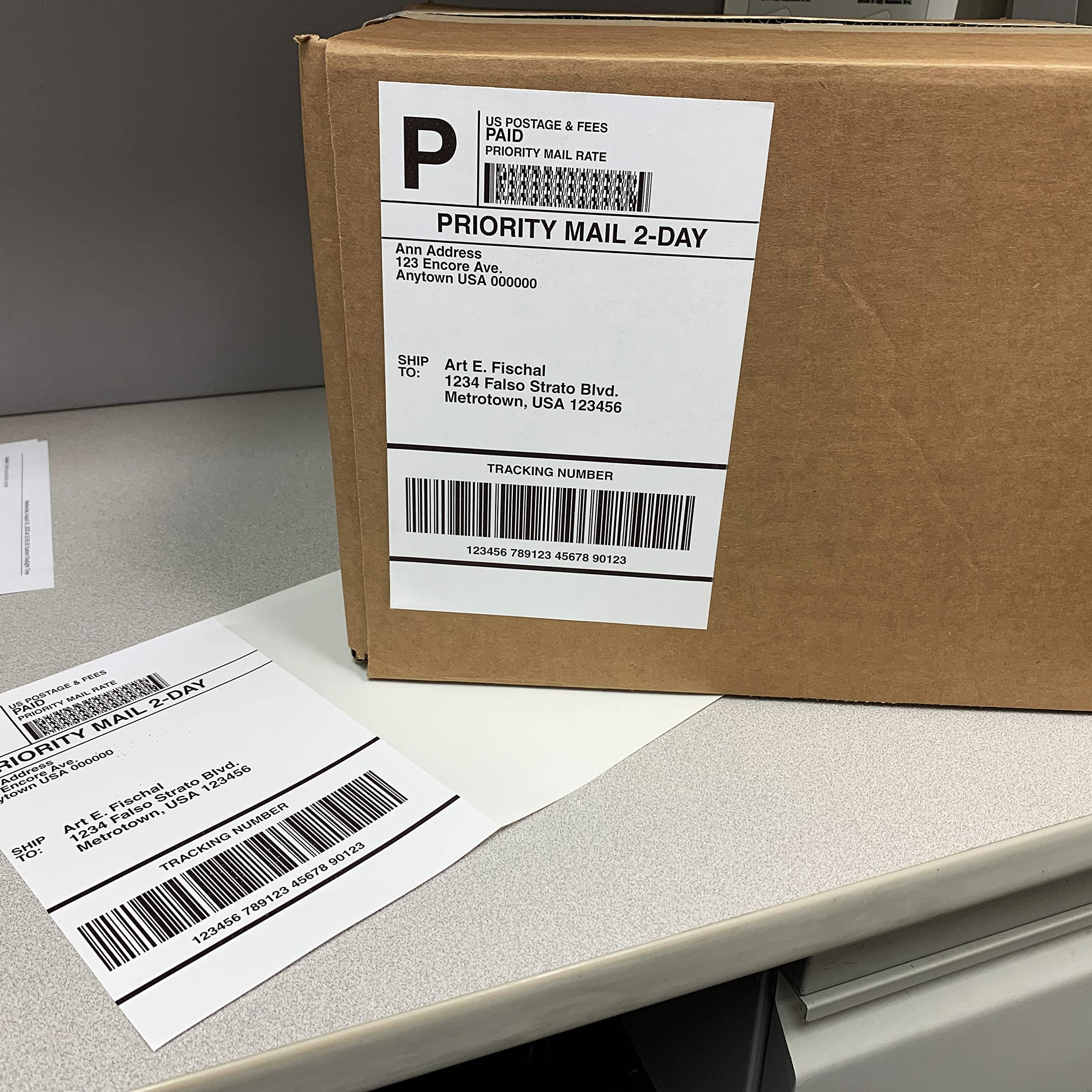 Removable Sticker Paper for Inkjet Laser Printer, 500 Sheets 8.5 x 11 ...