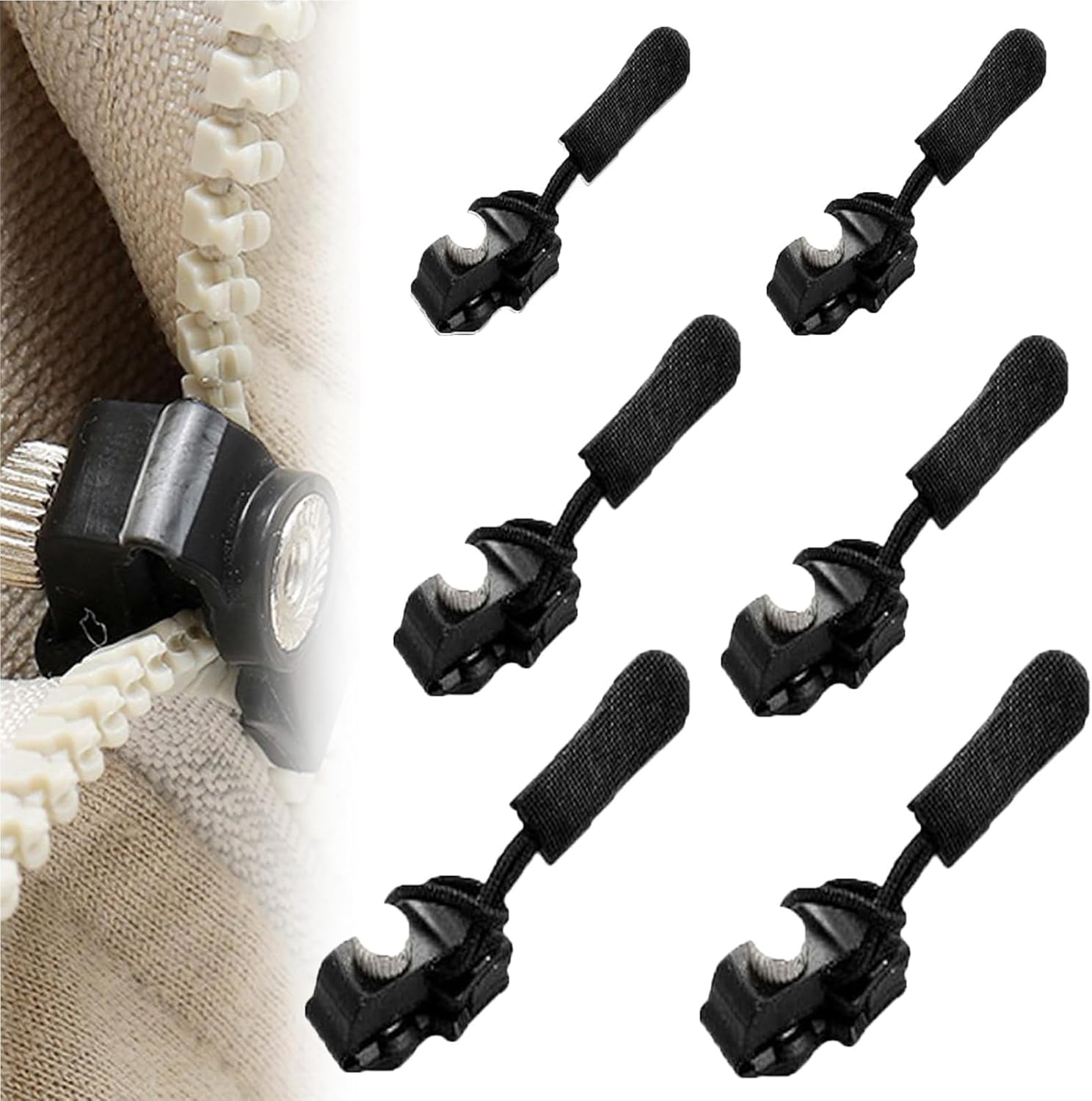 Removable Universal Zipper Repaire, Instant Zipper Fix Sliding Teeth ...