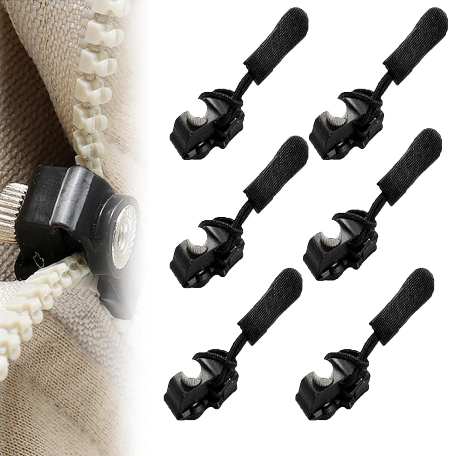 Removable Universal Zipper Repaire, Instant Zipper Fix Sliding Teeth ...