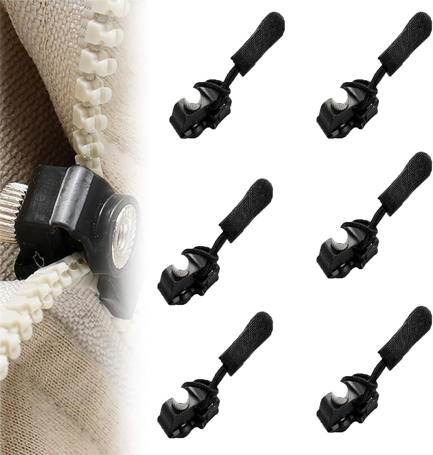 Removable Universal Zipper Repaire, Instant Zipper Fix Sliding Teeth ...