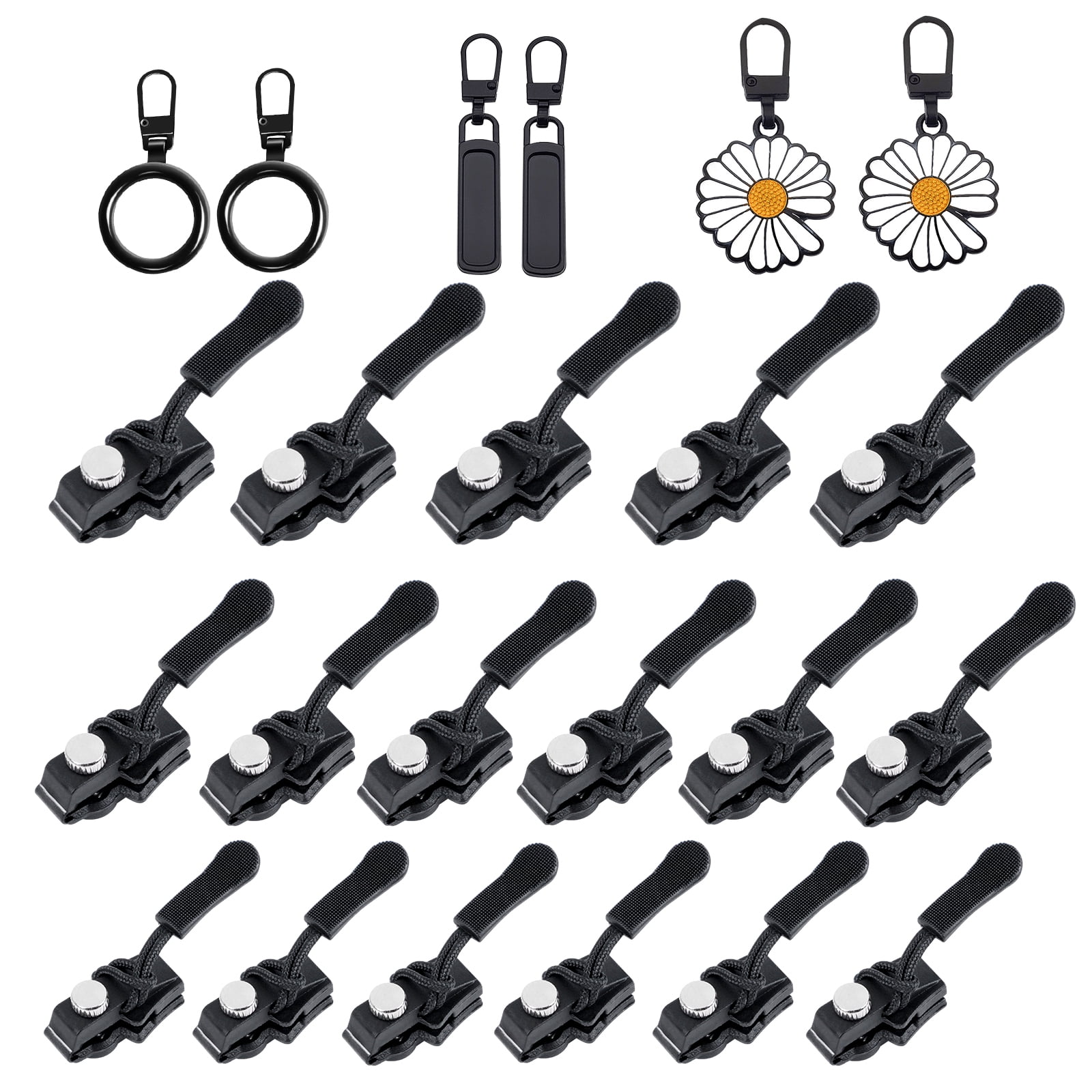 Removable Universal Zipper Repairer 23 PCS Zipper Repair Kit Universal ...