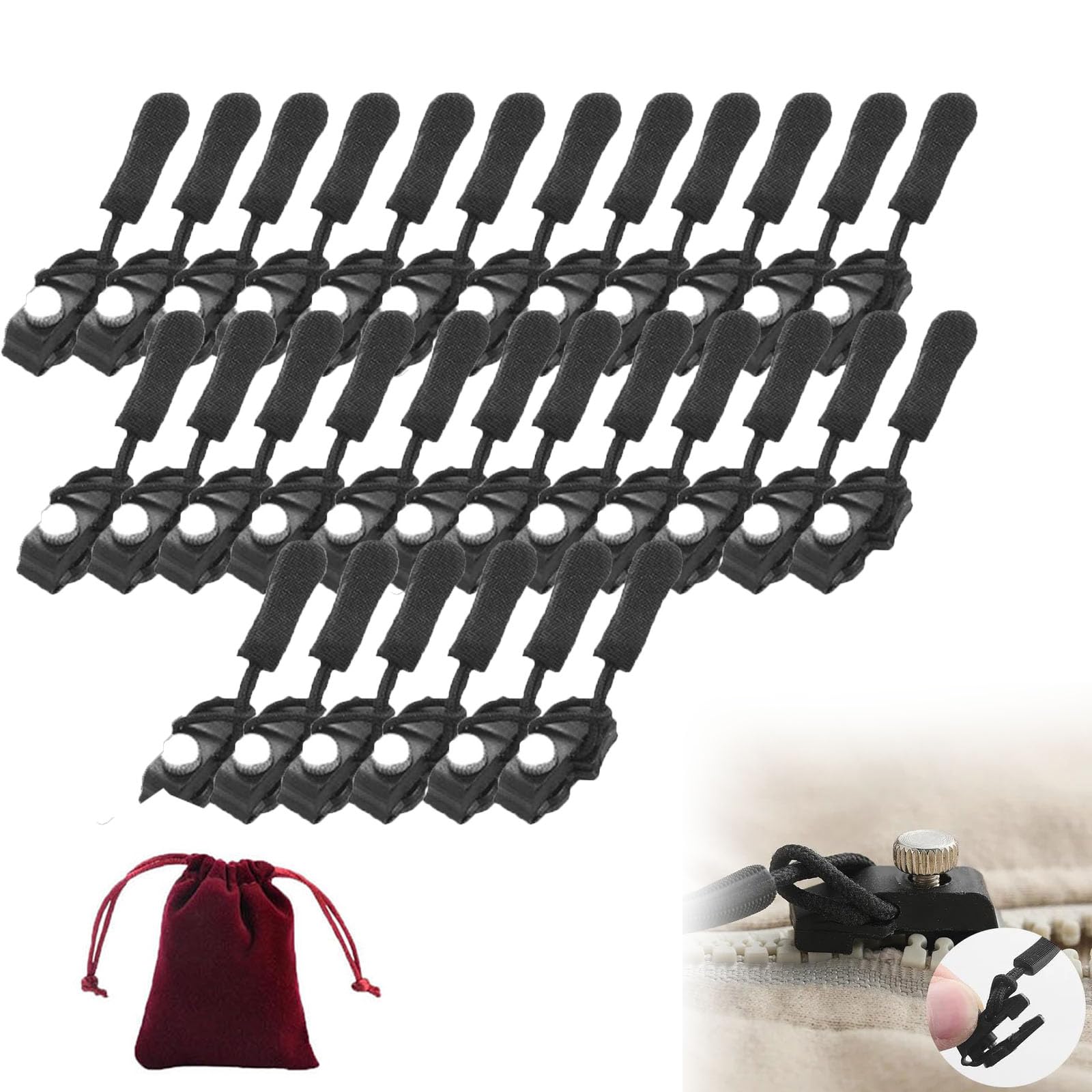 Removable Universal Zipper Repairer, Universal Instant Zipper Repair ...