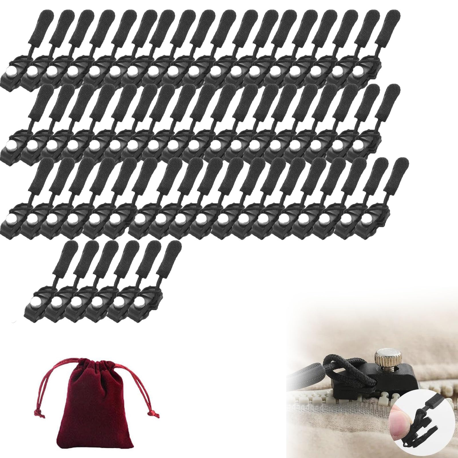 Removable Universal Zipper Repairer, Universal Instant Zipper Repair ...