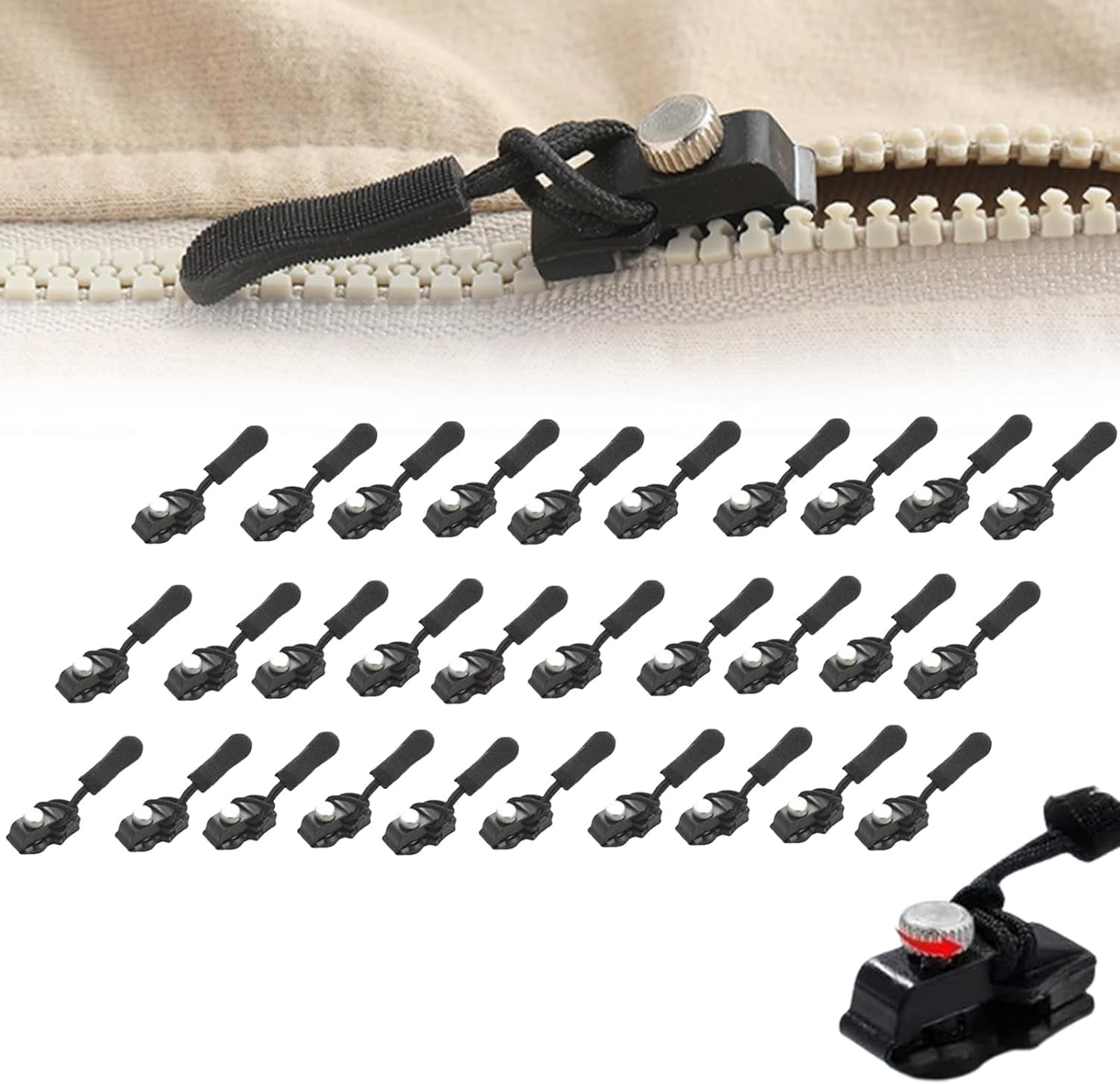 Removable Universal Zipper Repairer, Universal Zipper Repair Kit ...