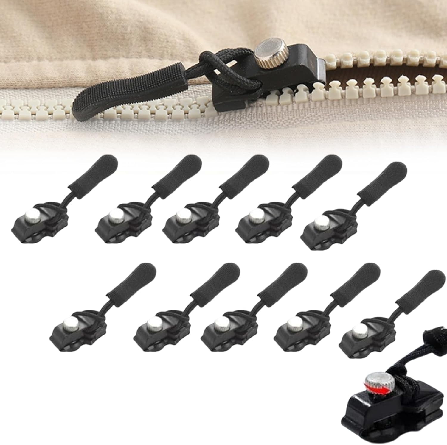 Removable Universal Zipper Repairer, Universal Zipper Repair Kit ...