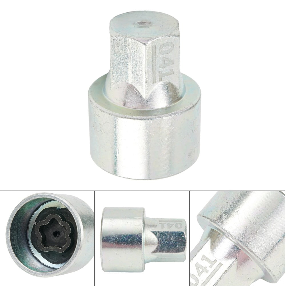 Removal Key Tire Wheel Lock Anti-Theft Screw Lug Nut Bolt Lugnut Anti ...