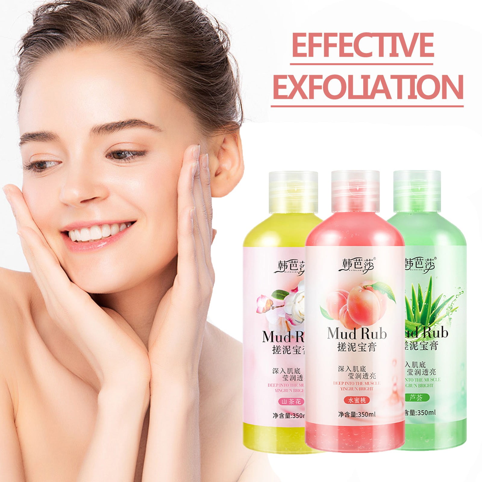 Removal Rub Mud Treasure Scrub, Men's Women's Whole Body Exfoliating ...