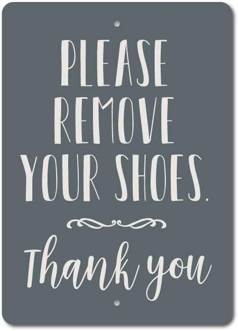 Remove Shoes Sign, Entryway Decor, Entryway Sign, Mud Room Sign, Please ...