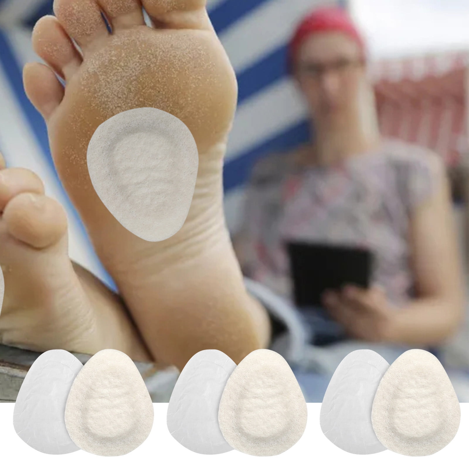 Remover Gel for Feet Pedicure Footrest Forefoot Pad High Heeled Shoes ...