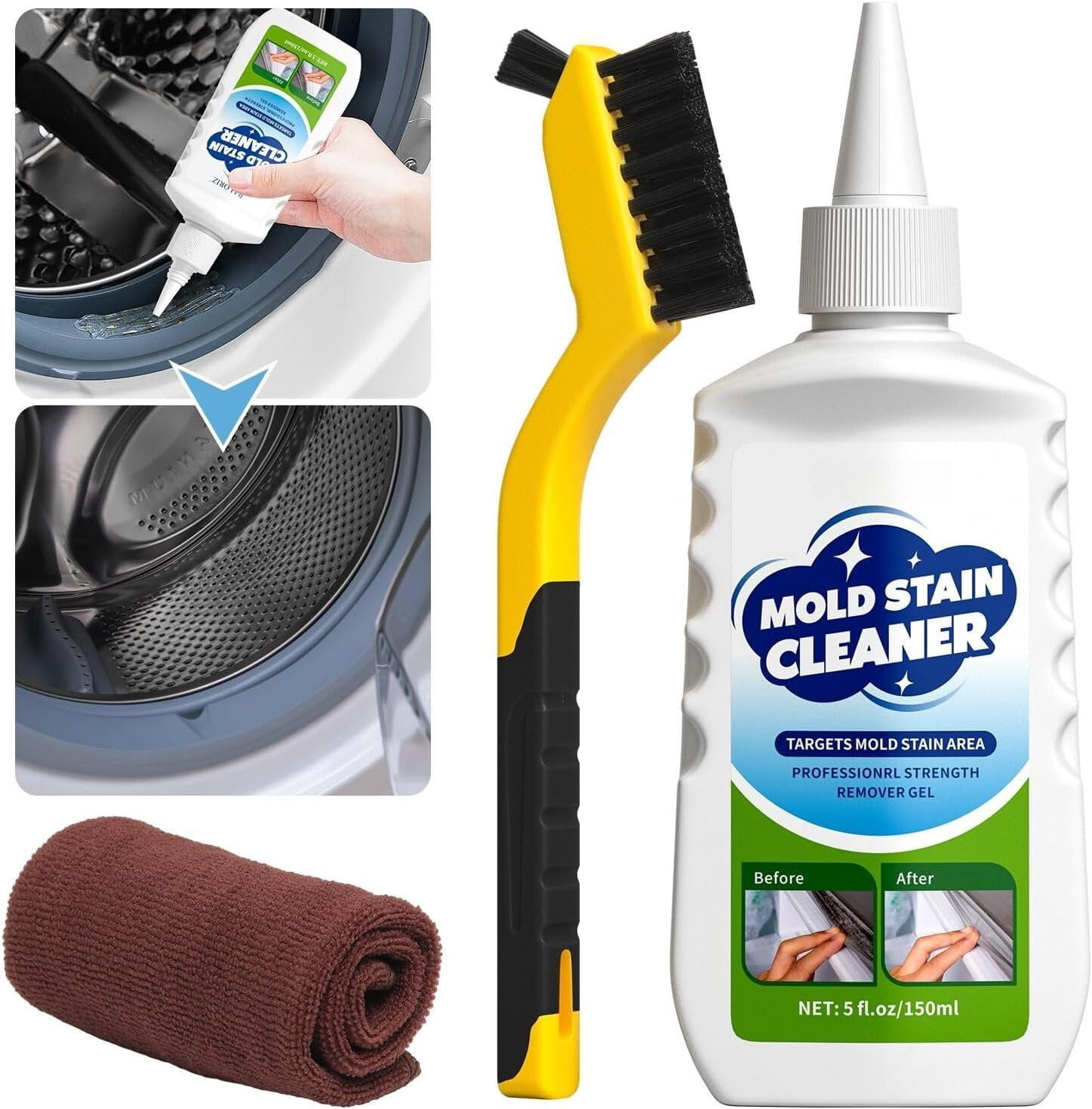 Remover , Household Washing Machine Cleaner for Front Loader Washing ...