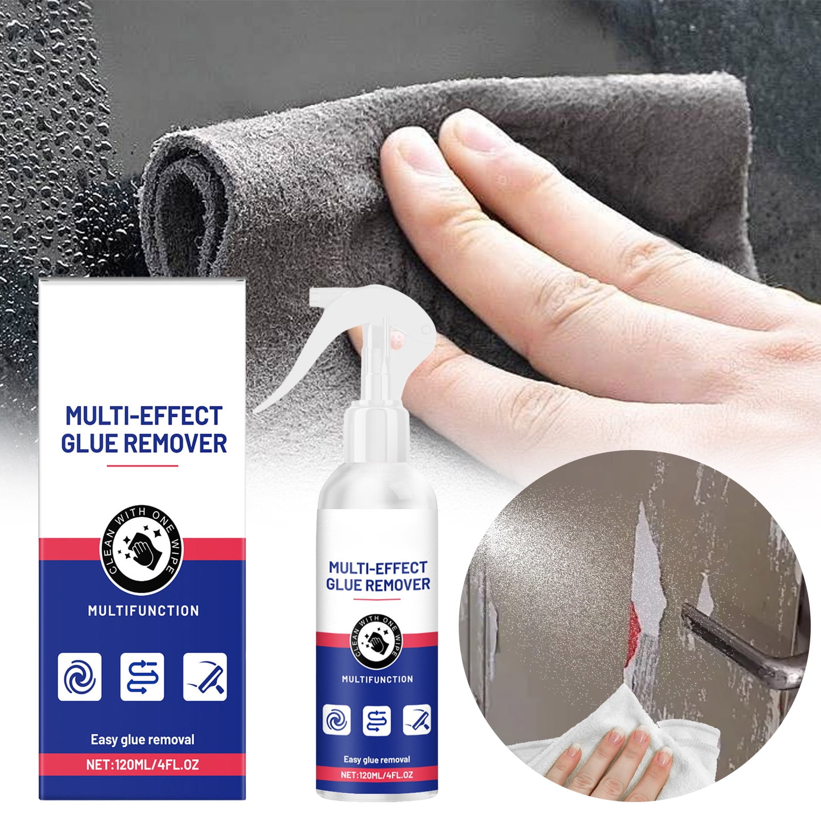 Remover Spray Gel Multifunctional Strong Glue Stain Remover Decomposes ...