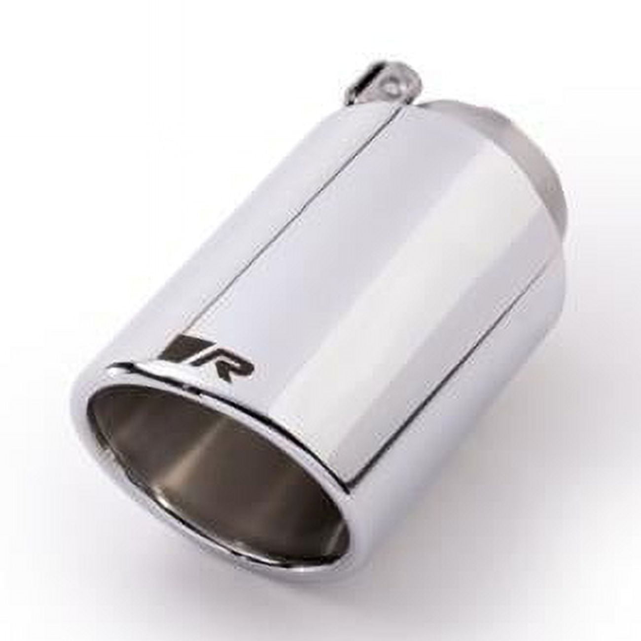 Remus Stainless Steel 102mm Angled Rolled Edge Chrome w/Adjustable ...