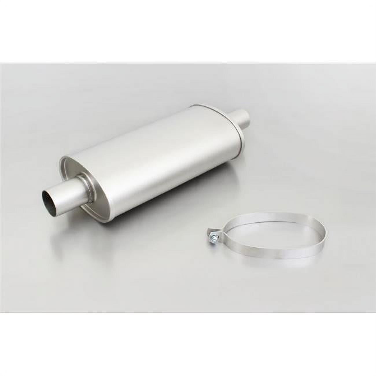 Remus Stainless Steel 102mm Angled Straight Cut Chrome w/Adjustable ...