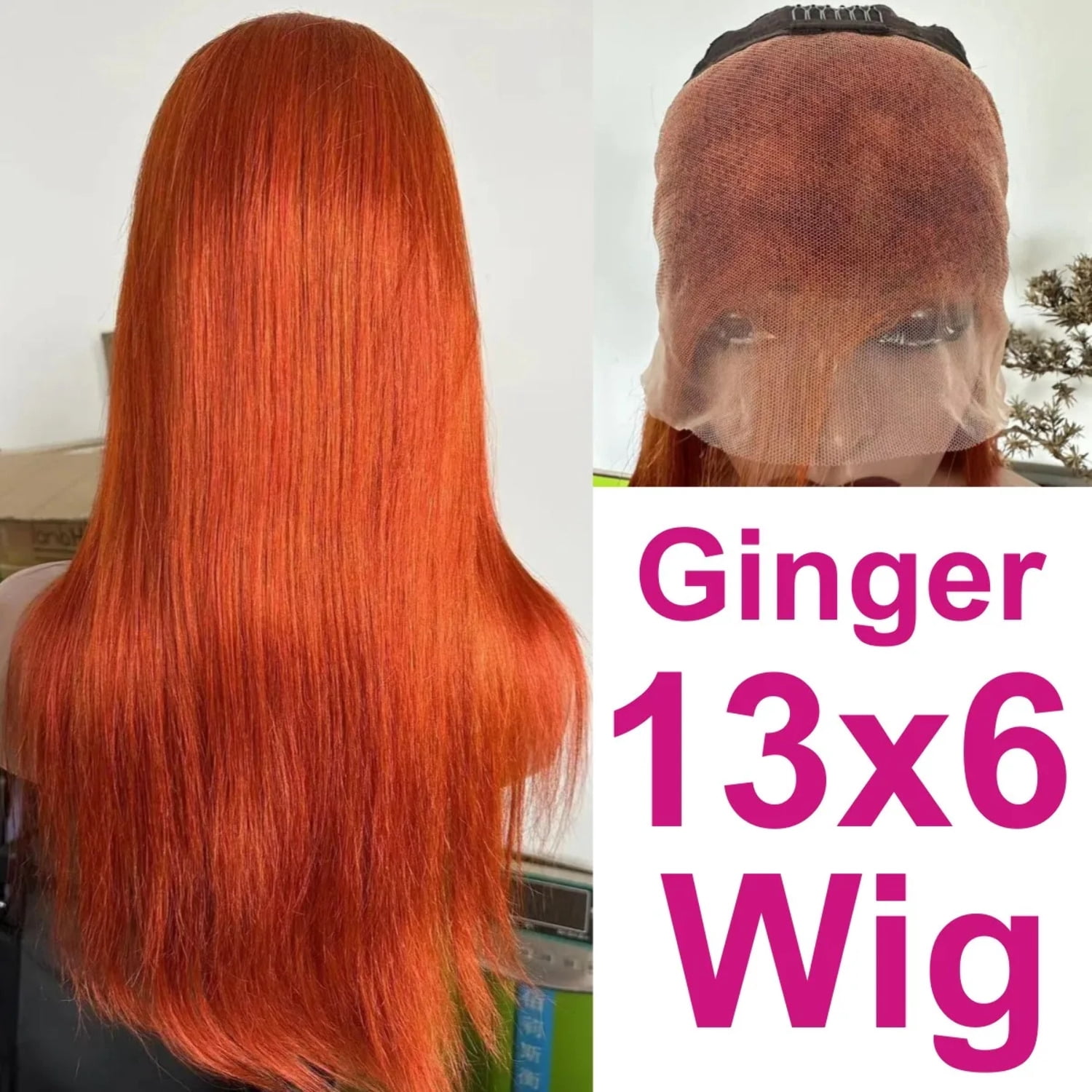 Remy 200 Density Transparent 13x6 HD Lace Frontal Wig Straight Lace ...