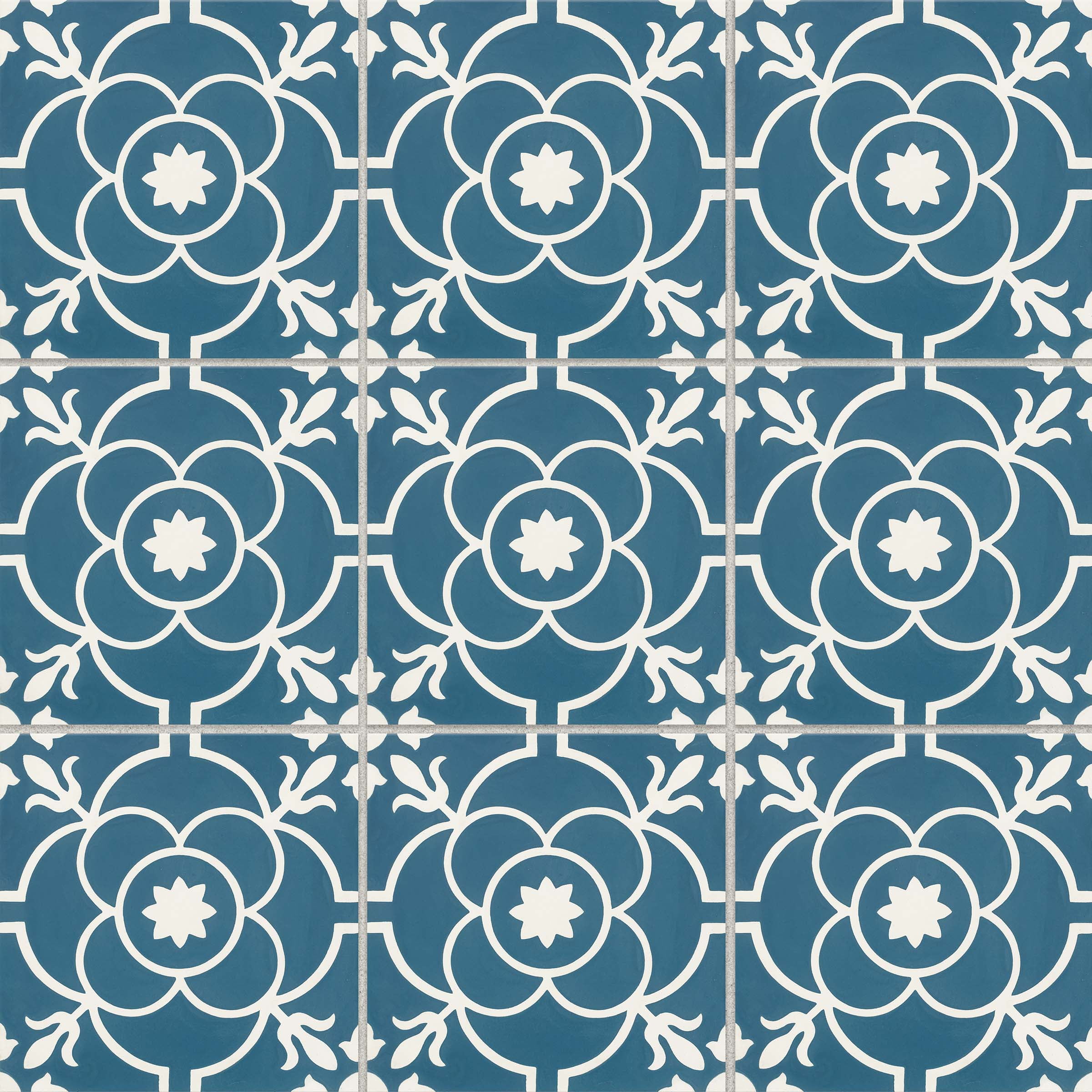 Remy 8-in x 8-in Pattern Field Tile in Brigette 5.28sf per box ...