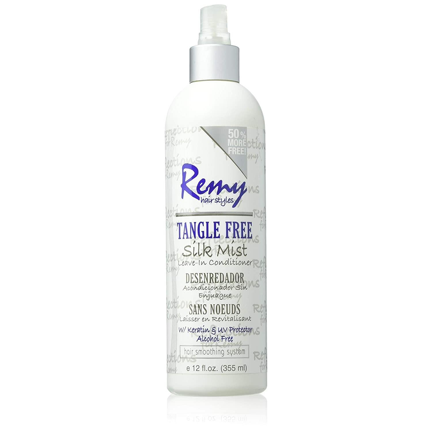 Remy Hair Styles Tangle Free Silk Mist Leave-in Conditioner 8 Oz., Pack ...