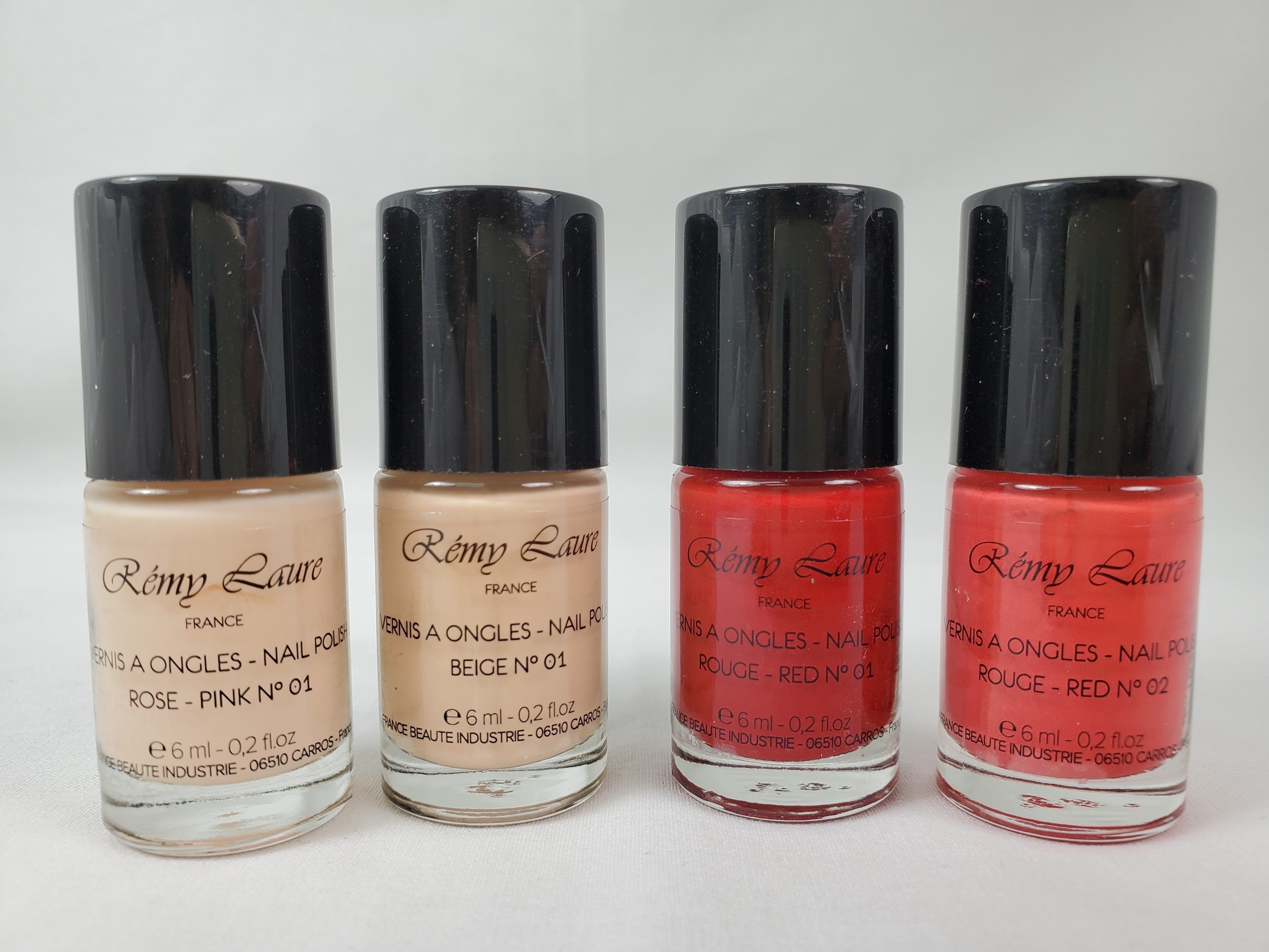 Remy Laure Nails Polish Made in Italy Rouge - Red, Beige, Rose - Pink ...