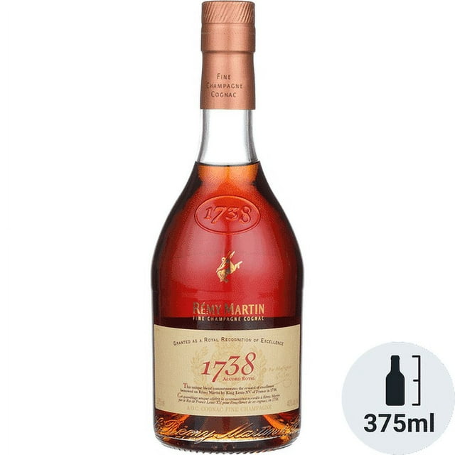Remy Martin 1738 Accord Royal Cognac, 375ml Glass Bottle, 40% ABV ...