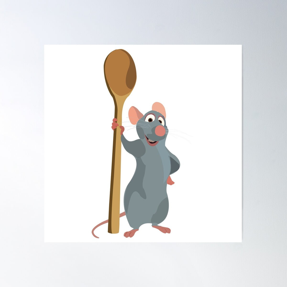 Remy- Ratatouille Poster Wall Art, Modern Wall Decor For Living Room ...
