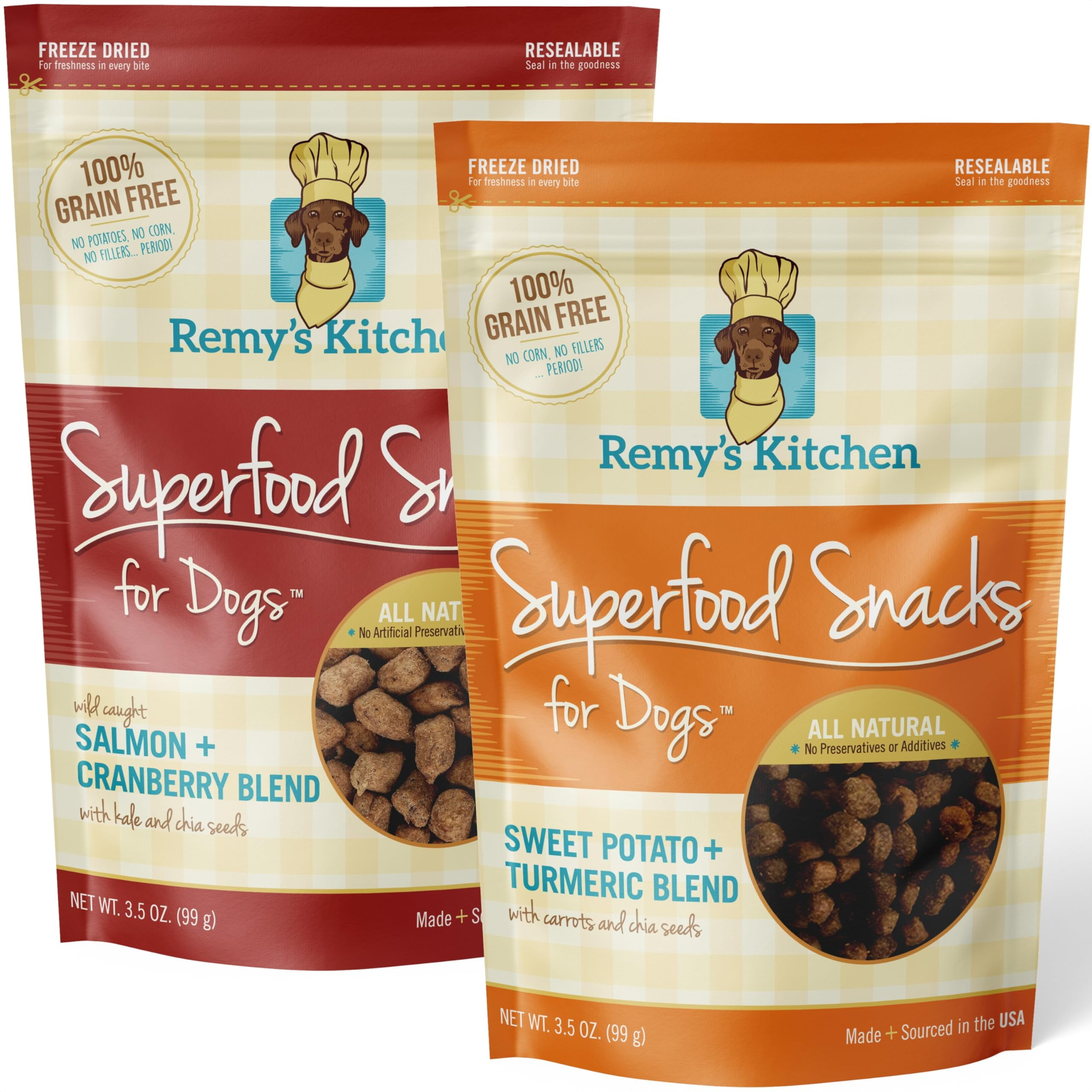 Remy's Kitchen Freeze Dried DPF11 Dog Treats USA Sourced Made - Human ...