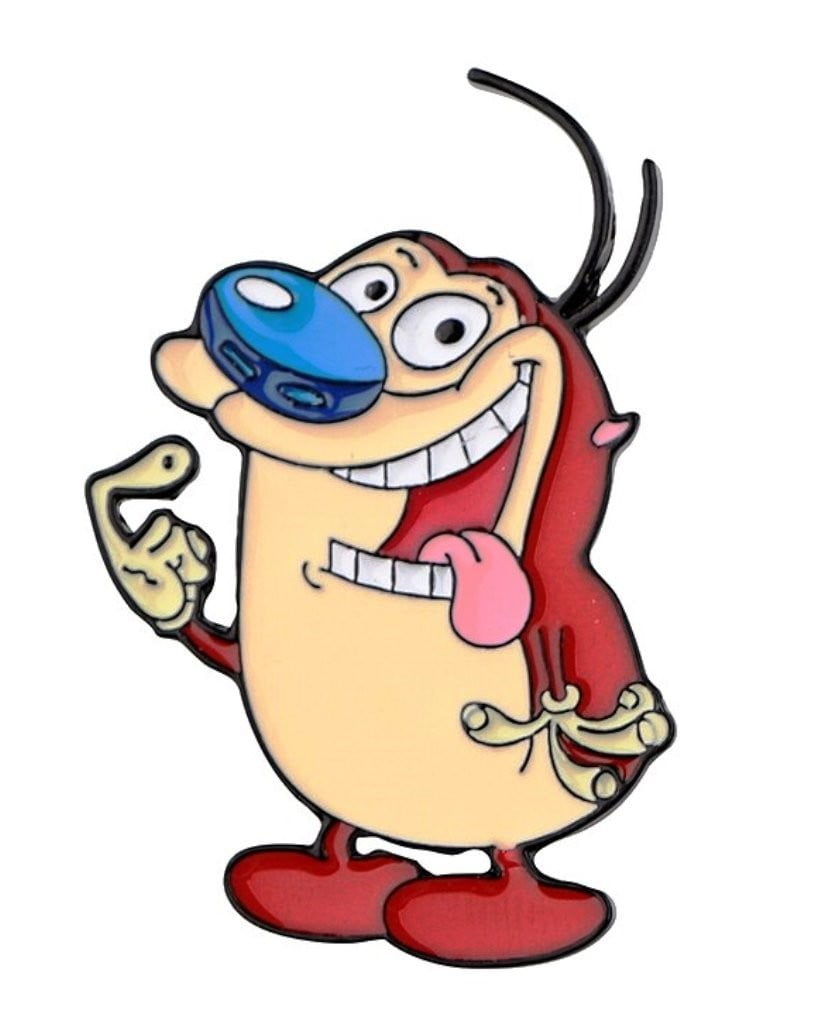 Ren And Stimpy Cartoon Stimpy Character Figure 1 Inches Tall Enamel ...