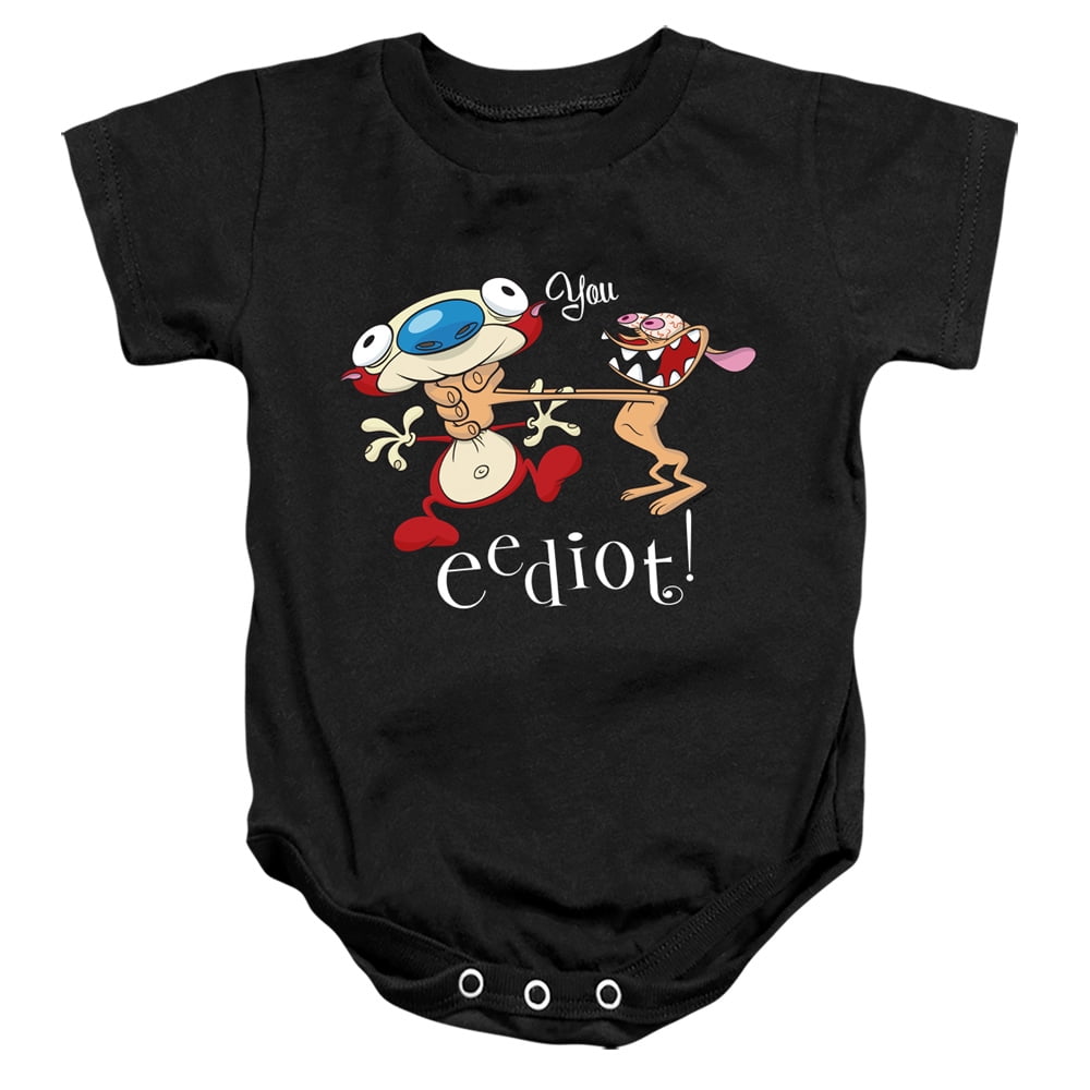 Ren And Stimpy You Eediot Unisex Infant Snap Suit for Baby - Walmart.com