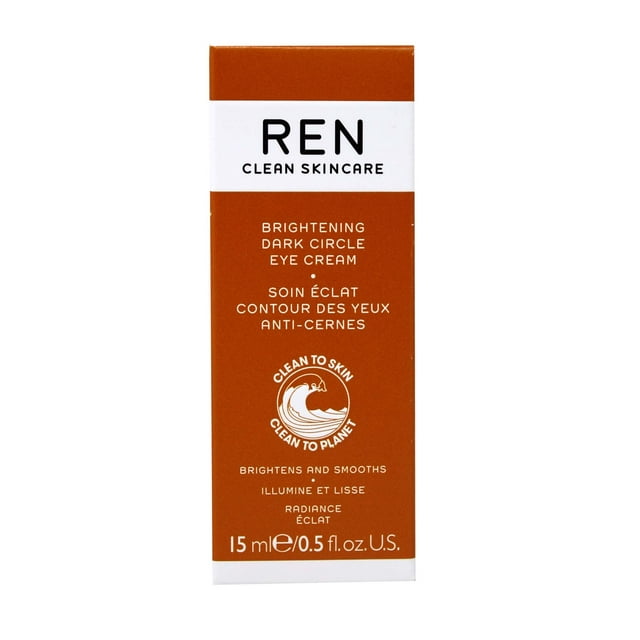 Ren Clean Skincare 0.5 oz Brightening Eye Cream for Dark Circles ...
