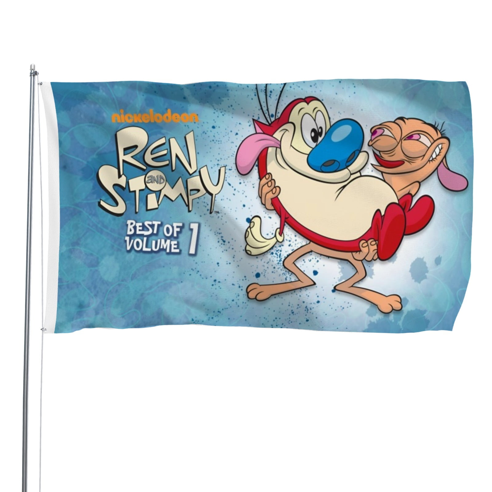 Ren & Stimpy-themed Printed Flag Perfect gift for fans, friends, and ...