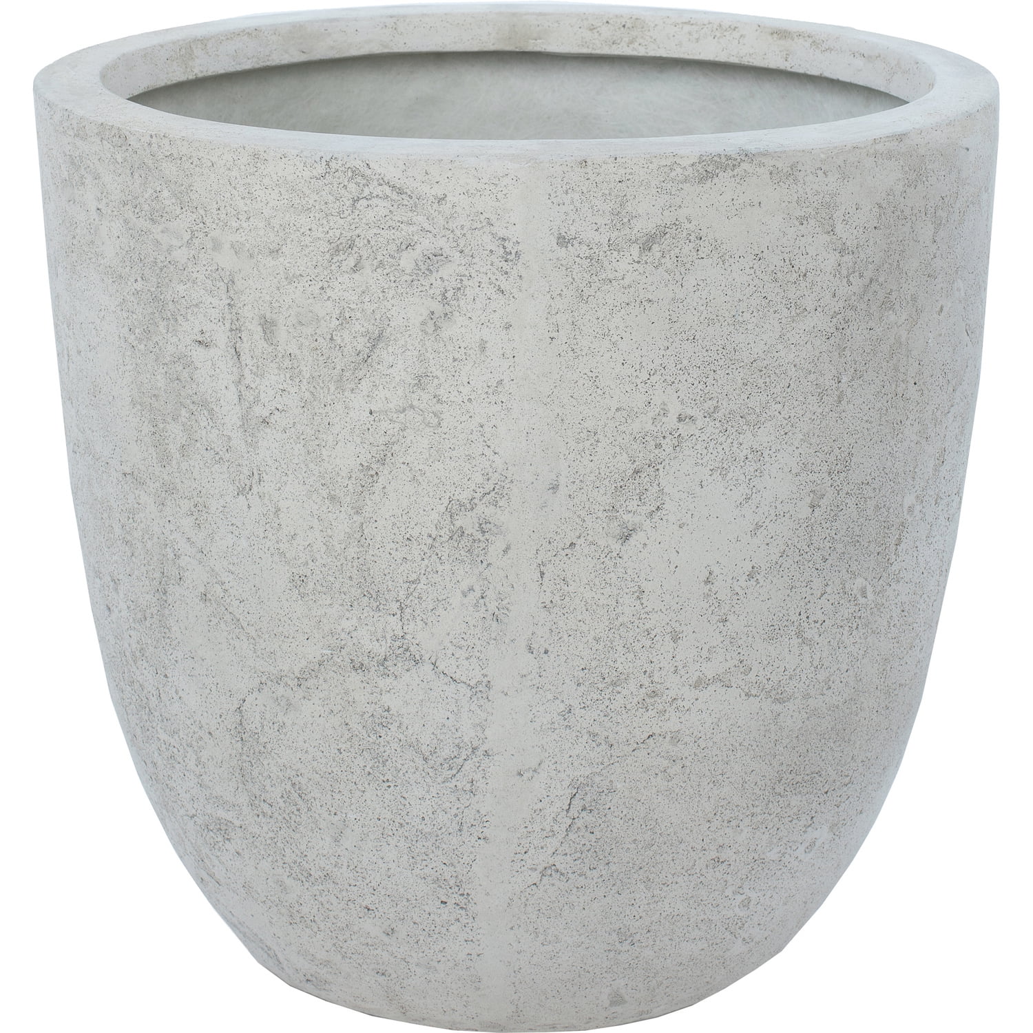 Ren Wil Vasx175 Nelia 18" Wide Volcanic Rock Indoor Planter - Beige ...