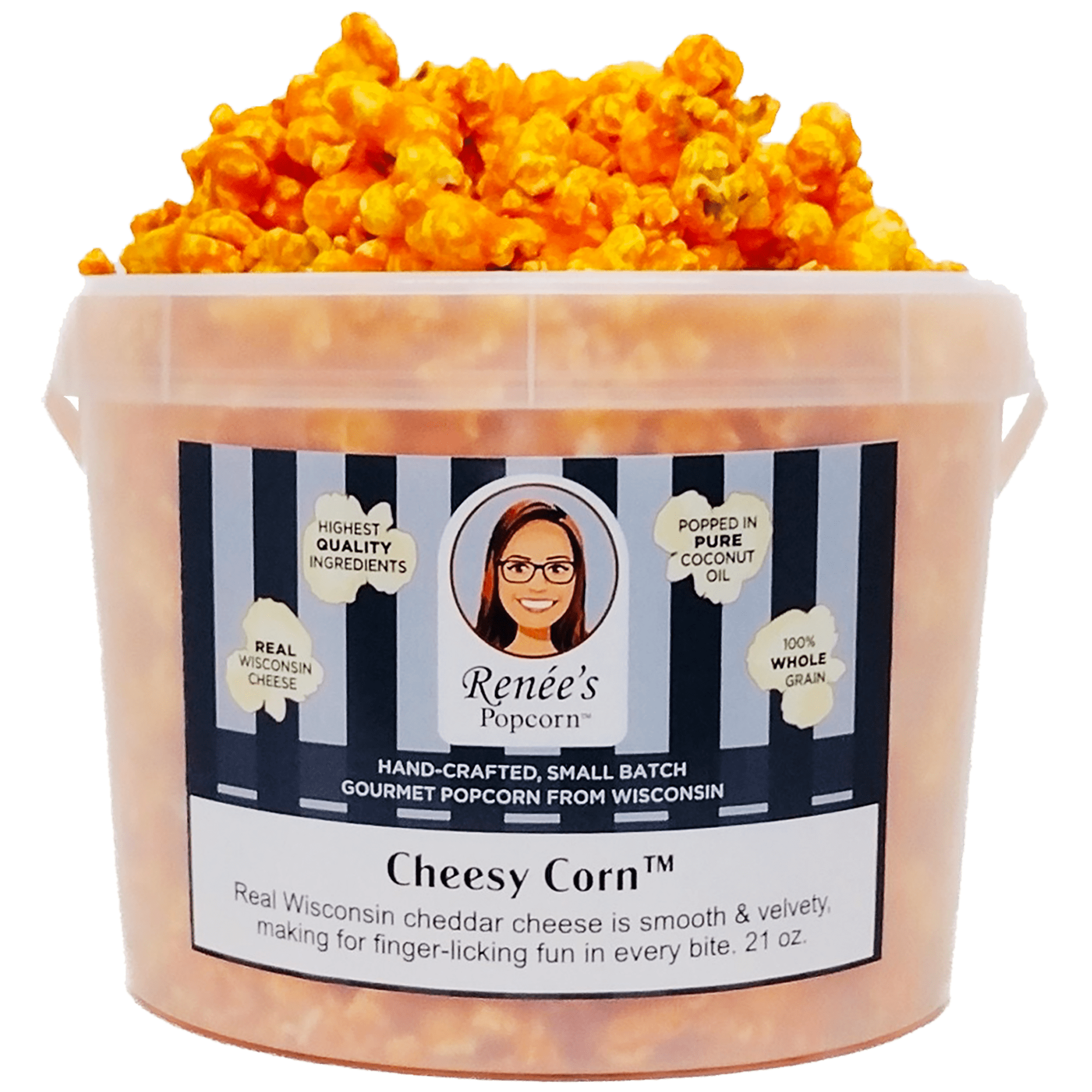 Renée’s Cheesy Corn™ Gourmet Popcorn - Real Wisconsin Cheddar Flavor ...