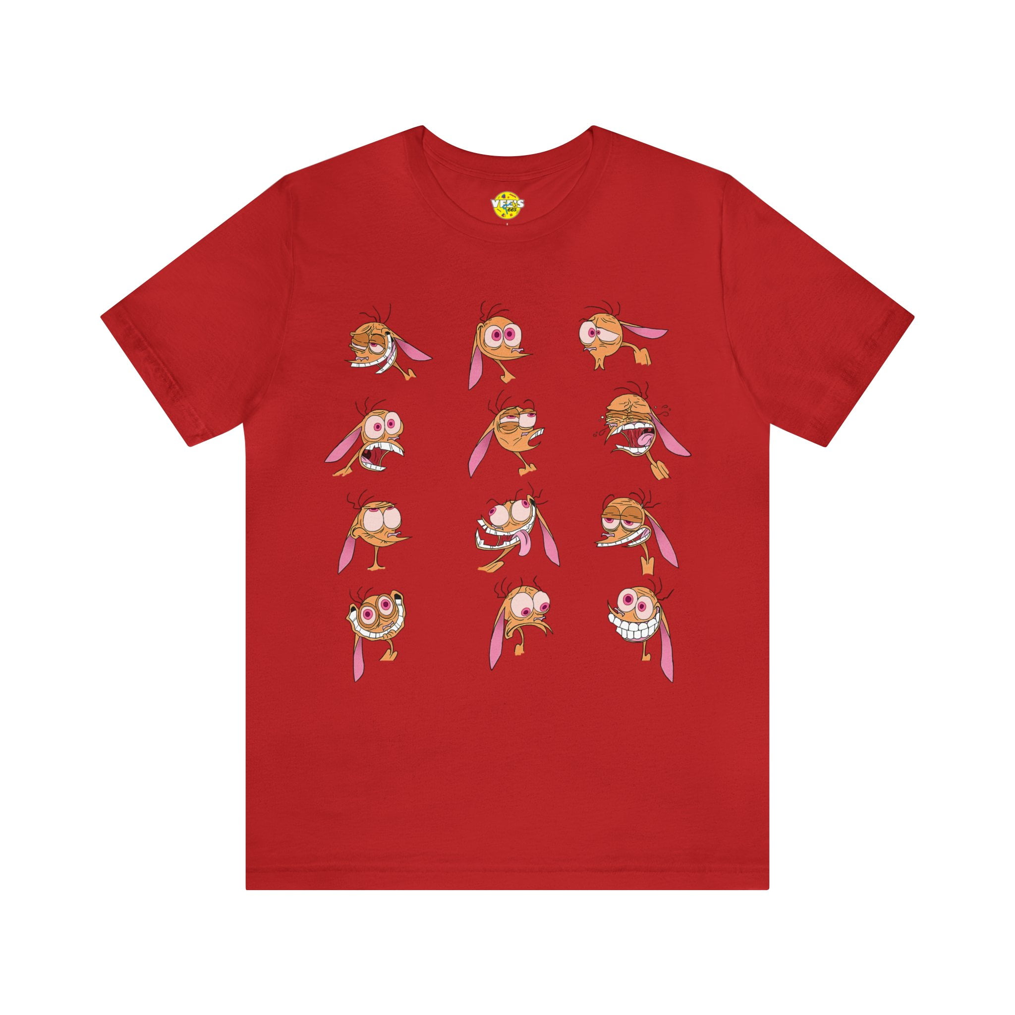 Ren's Expressions - Ren Hoek Faces Short Sleeve T-Shirt - Ren and ...