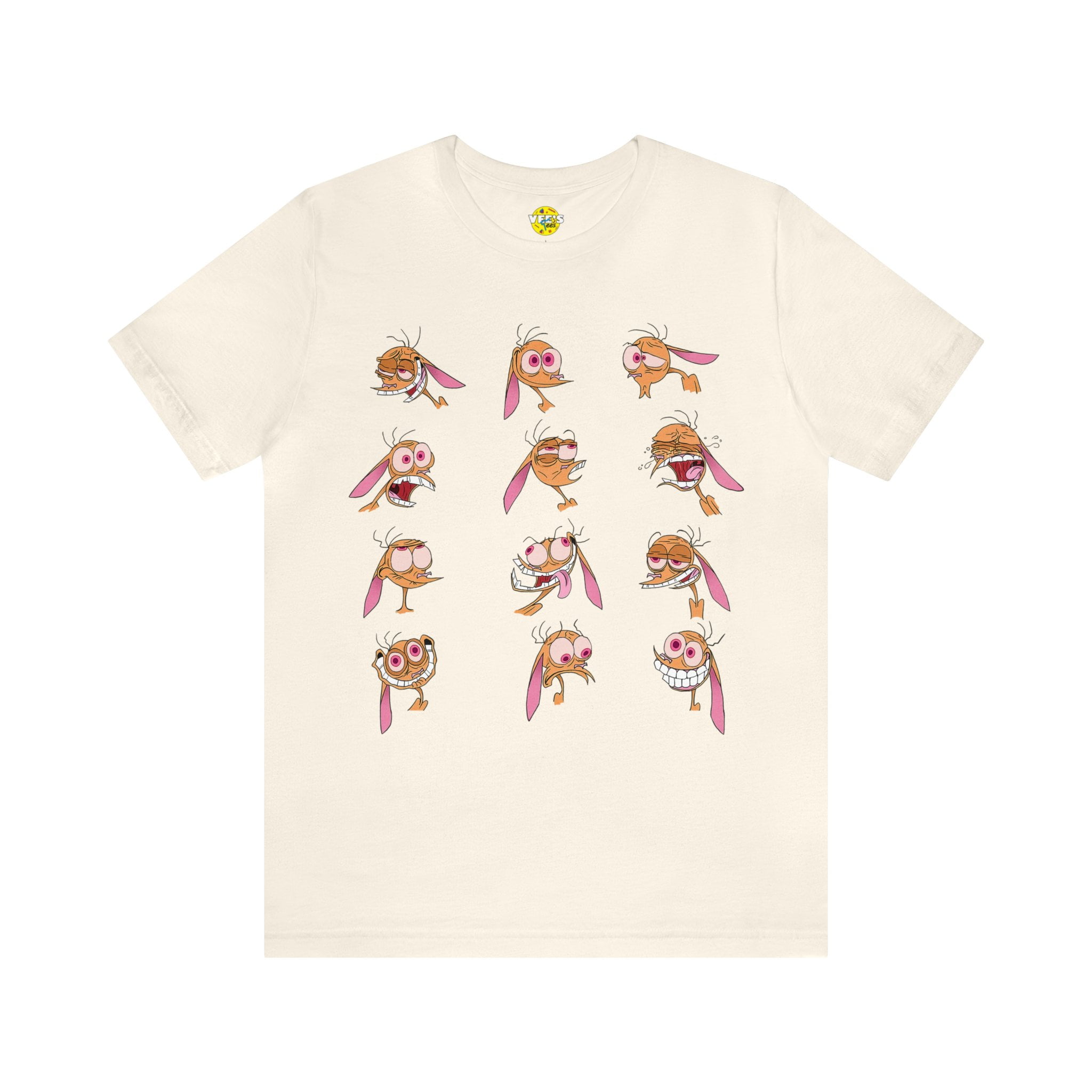 Ren's Expressions - Ren Hoek Faces Short Sleeve T-Shirt - Ren and ...