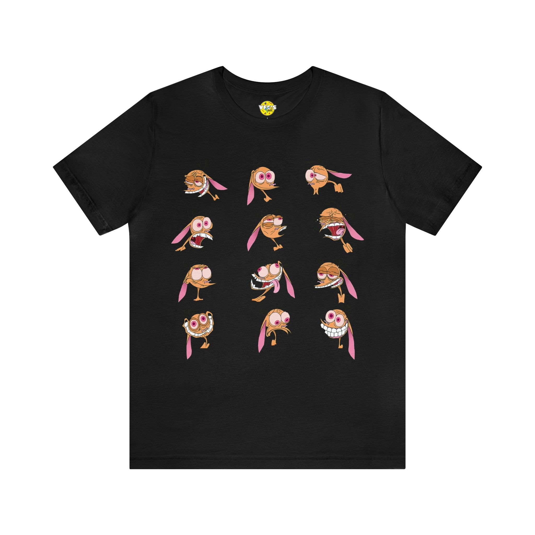 Ren's Expressions - Ren Hoek Faces Short Sleeve T-Shirt - Ren and ...