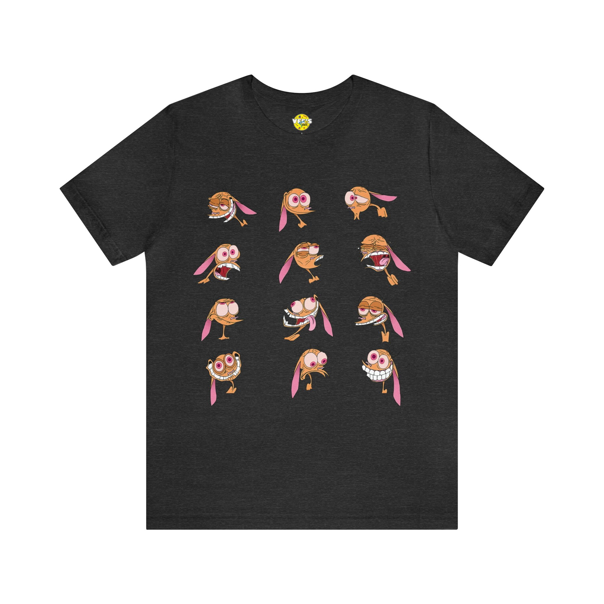 Ren's Expressions - Ren Hoek Faces Short Sleeve T-Shirt - Ren and ...