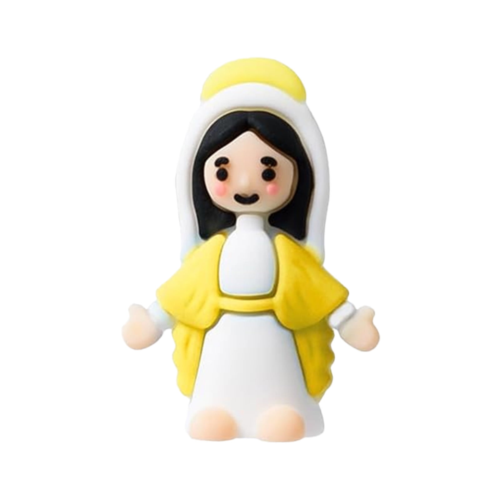 RenXiang 1 Pcs Little Mary Figurines Miniature Mary Doll To Hide and ...