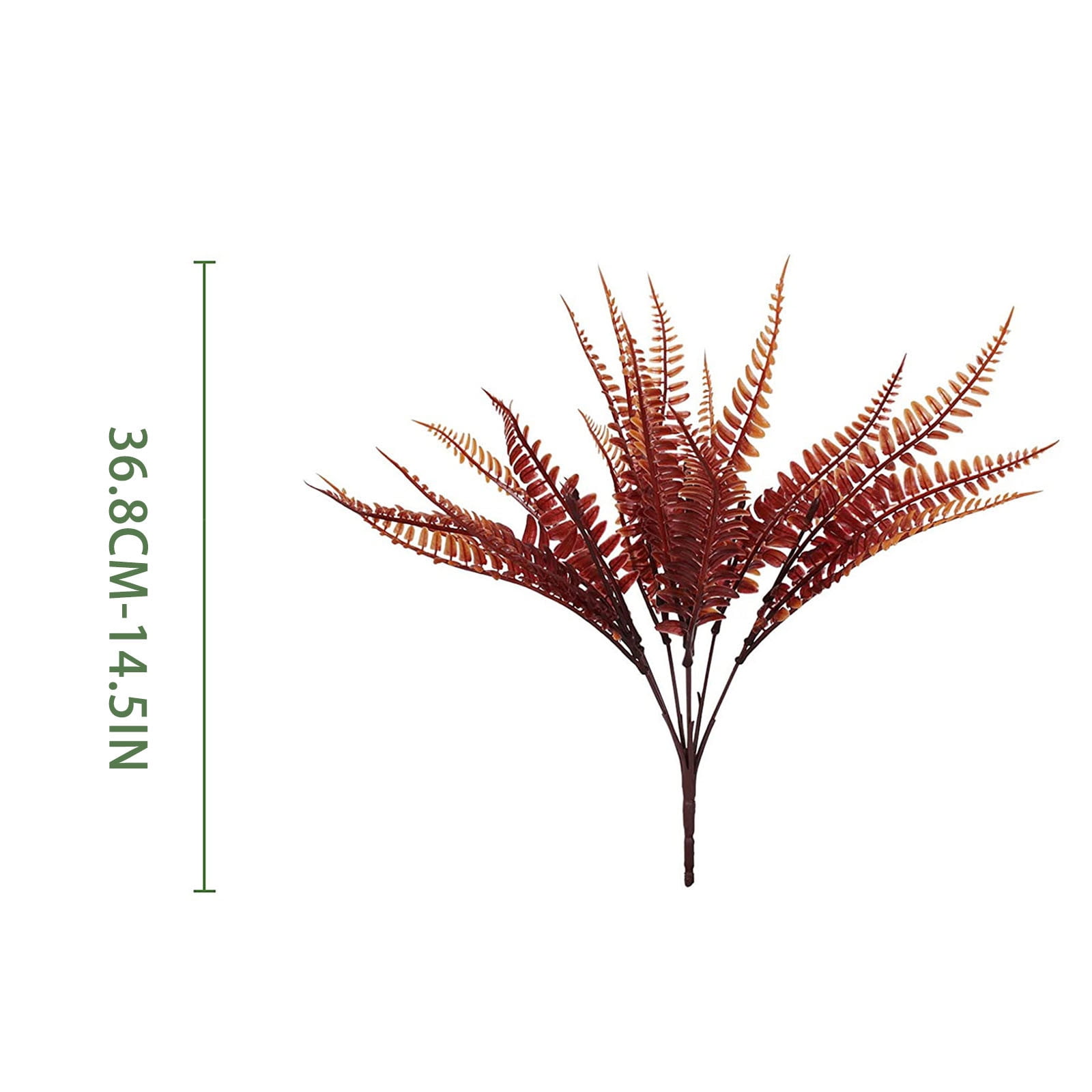 Home Decor RenXiang Artificial Fern Potted Plants - Realistic Plastic ...