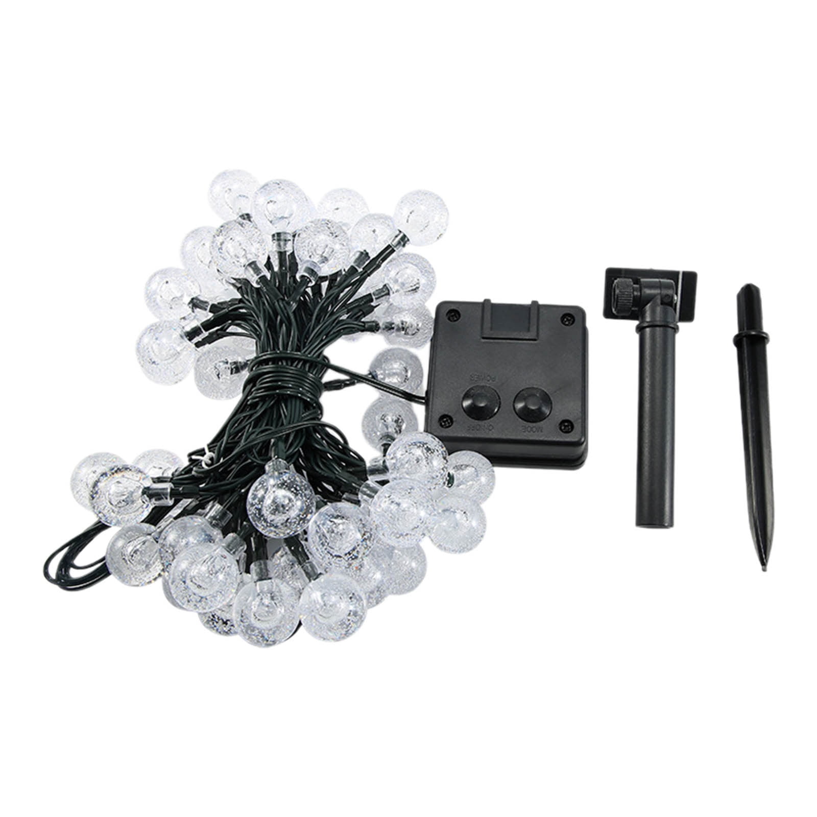 RenXiang Solar LED Outdoor Light String Solar Bubble Spherical String ...