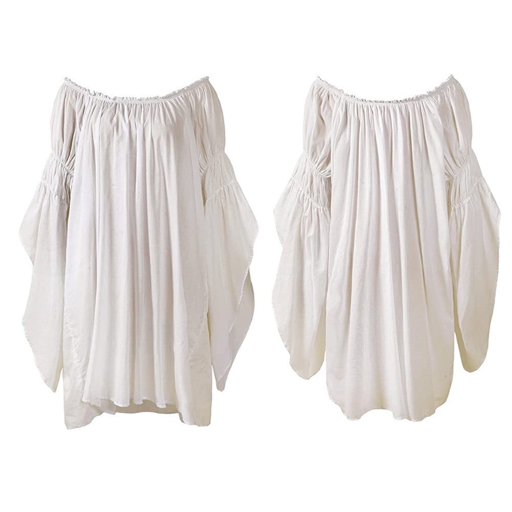 Renaissance 100% Cotton Medieval Peasant Dress Up Pirate Faire Celtic ...