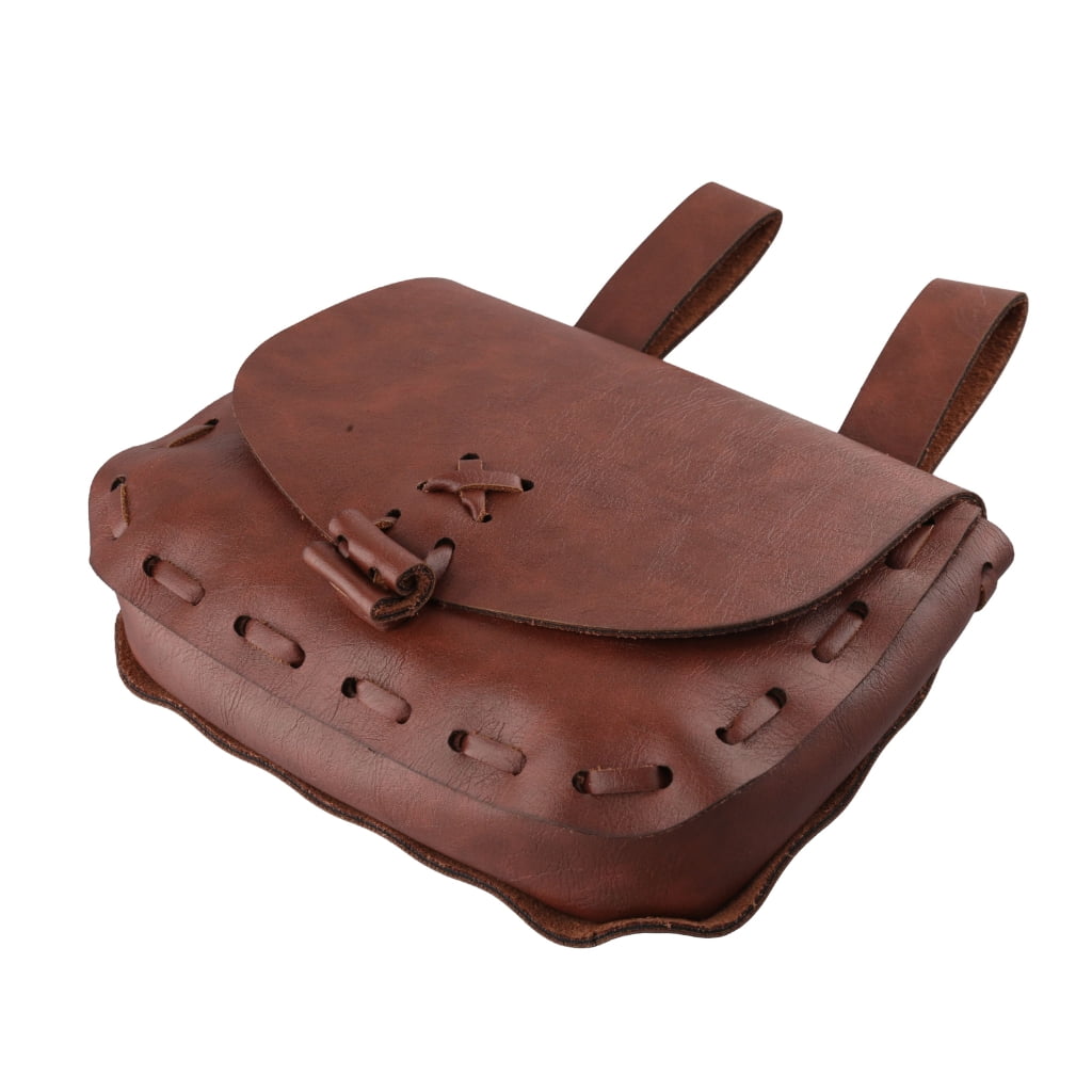 Renaissance Belt Pouch Leather Pouch Steampunk Waist Bag Medieval ...