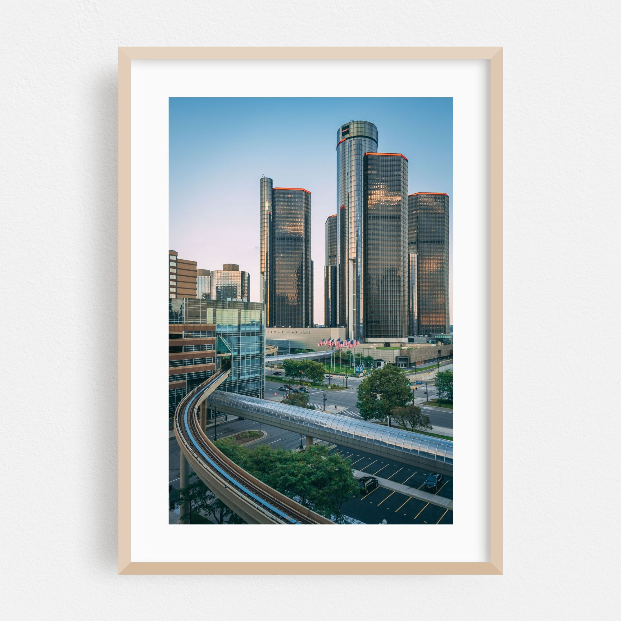 Renaissance Center, Detroit - Detroit Michigan Photography Architecture ...