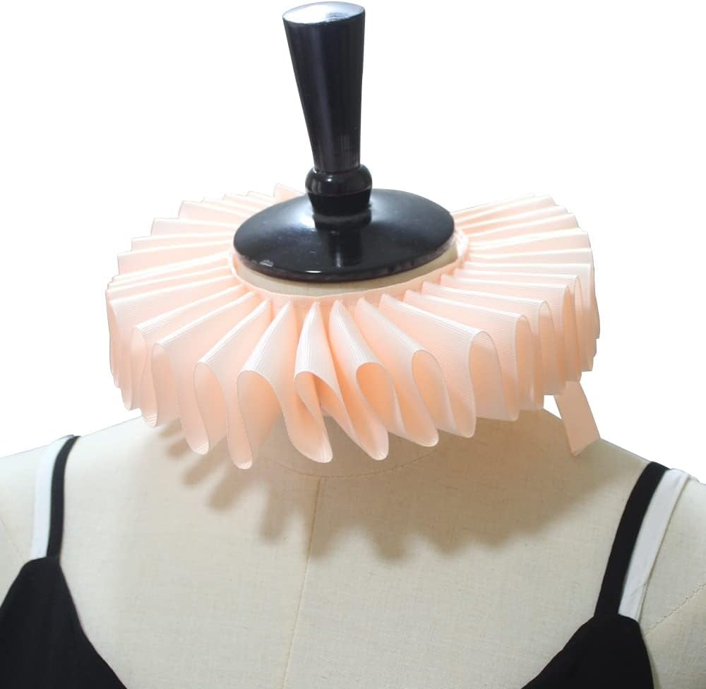 Renaissance Elizabethan Ruffle Collar Cosplay Collar Neck Ruff Collar ...